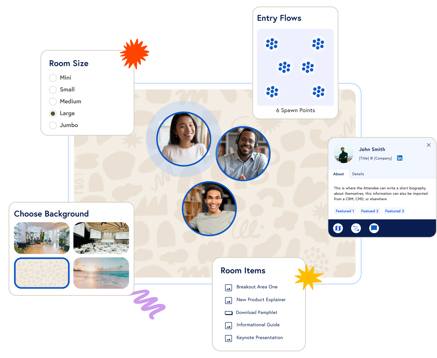 All-Hands Template | Virtual Meeting Platform | Scoot